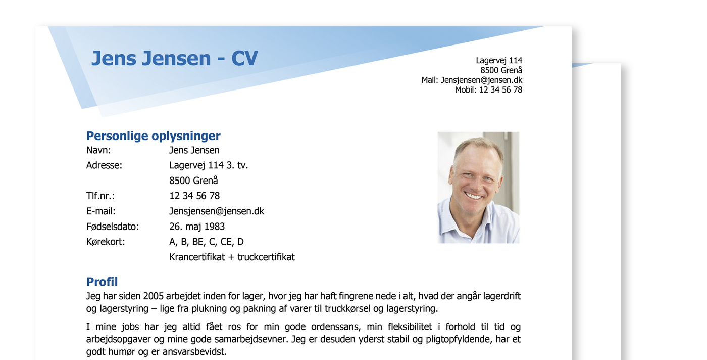 Skabeloner og arbejdsark