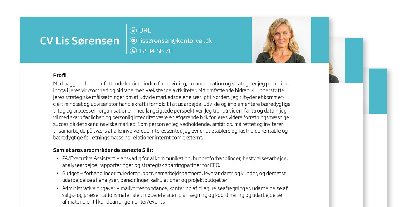 Skabeloner og arbejdsark