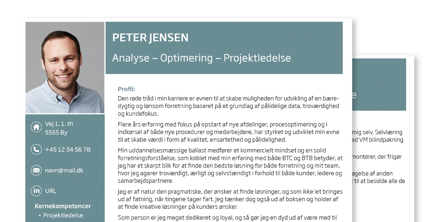 Skabeloner og arbejdsark